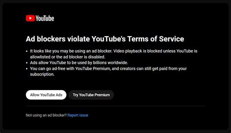 Youtube Intensifies Fight Against Ad Blockers Showing Pop Ups And
