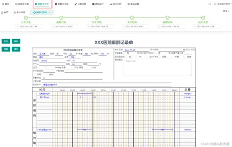 【phpvue】手术麻醉临床信息管理系统源码医院手麻系统源码 Csdn博客