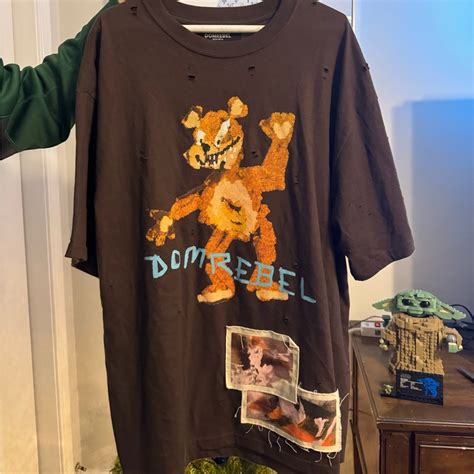 Dom Rebel Tee Angry Bear Gem