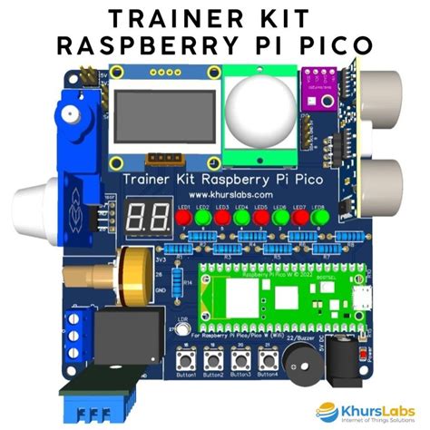 Jual Trainer Kit Raspberry Pi Pico Praktikum Kit Pembelajaran