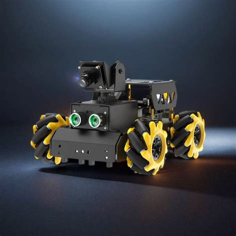 Educational Miniature Turbopi Raspberry Pi Omnidirectional Mecanum Whe
