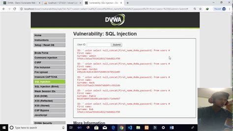 Tutorial Sql Injection Untuk Pemula Youtube