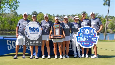 Furman Wins 2025 Socon Womens Golf Championship Audrey Ryu Captures