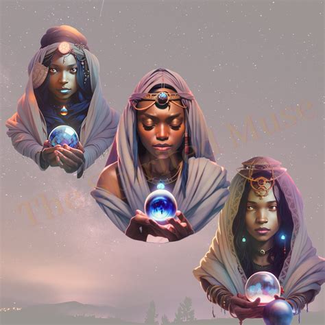 Fortune Teller Png Clipart Story Teller Black Woman Png Clipart
