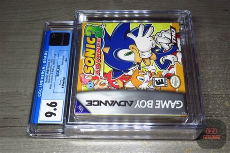Yahooオークション Cgc 96 A Sonic Advance 3 ゲームボーイ Ad