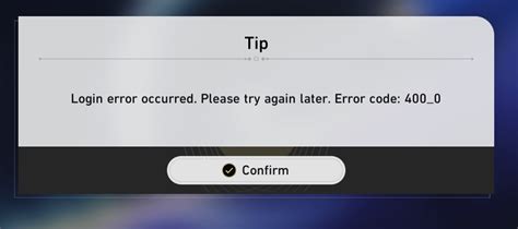 Hsr Login Error 4000 Rhonkaistarrail