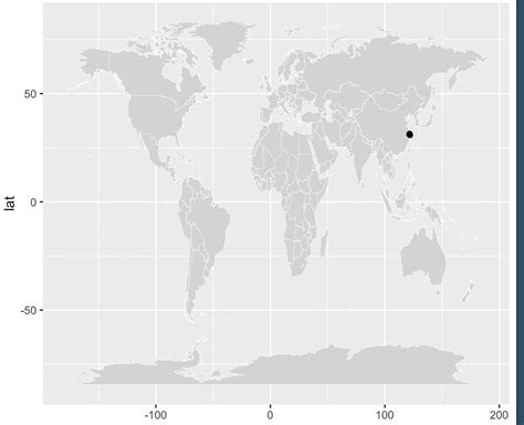 Mapping In R Using Latitude And Longitude Coordinates General Posit Community