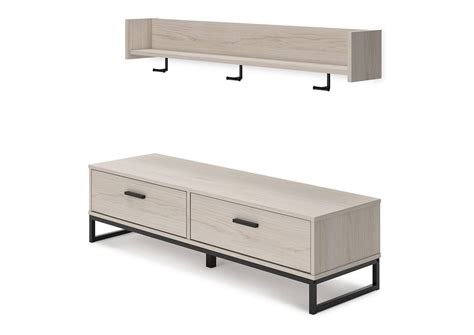 Socalle Bench With Coat Rack