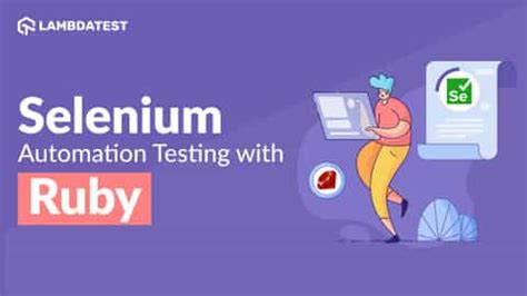 如何使用Selenium Ruby进行自动化测试附教程 掘金
