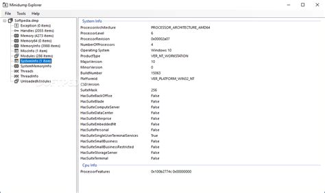 Minidump Explorer Download Softpedia