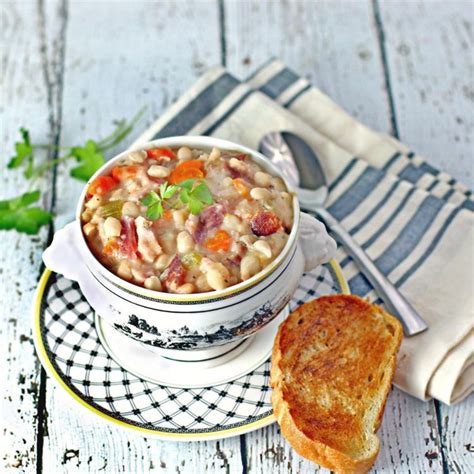 Navy Bean And Ham Hock Soup Recipe
