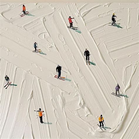 Skiing Art Artofit