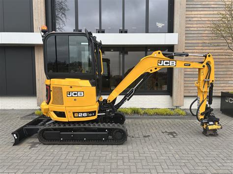 Nieuwe Aanwinst Voor Van De Steeg Grondverzet Jcb 26c 1