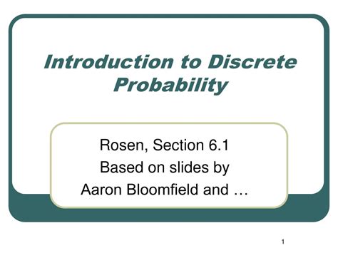 PPT Probability Theory Foundations And Applications PowerPoint Presentation ID 9173337