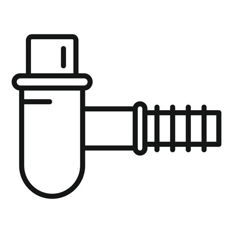 Service Drain Icon Outline Vector Water Pipeline 15151341 Vector Art At Vecteezy