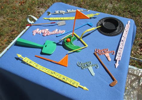 Lot Of Assorted Cake Toppers Decorations Etsy