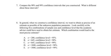 Solved Part More Practice Constructing And Interpreting Chegg
