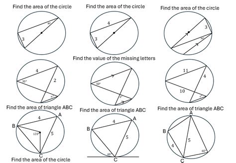 Circle Theorems And Trigonometry Chelekmaths