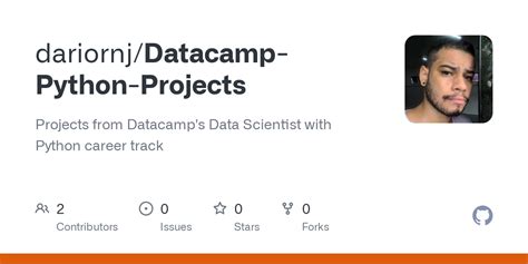 GitHub Dariornj Datacamp Python Projects Projects From Datacamp S Data Scientist With Python