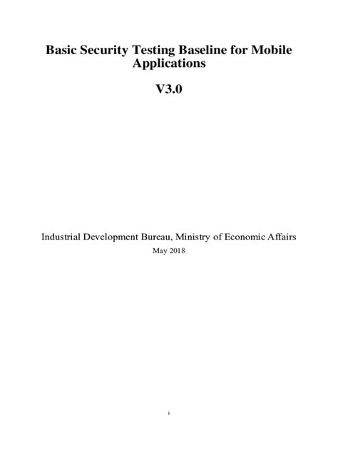 Fillable Online Introduction To The Owasp Mobile Application Security