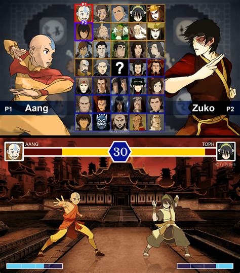 Fan Made Atla Fighting Game Mock Ups Rfighters