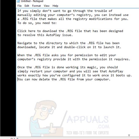 FIX AutoPlay Not Working On Windows Appuals