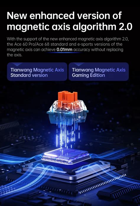 Mchose Ace68 Magnetic Axis Keyboard Rt E Sports Game Customized Mchose Ace68 Magnetic Axis Keyboard Rt E Sports Game Customized