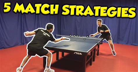 5 Most Effective Strategies To Win At Table Tennis Tabletennisdaily Academy