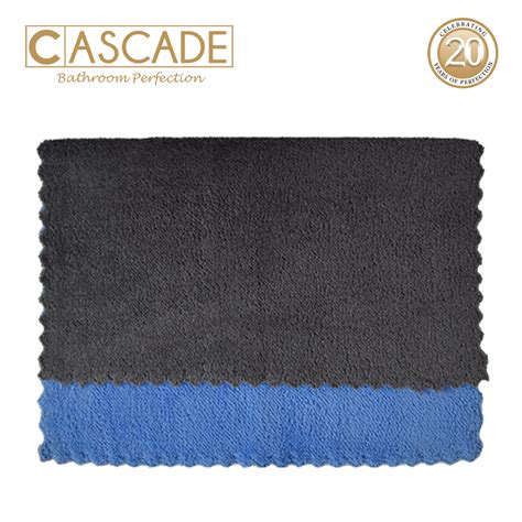 Cascade Set Of 2 Rectangular Microfiber Towel Cascade