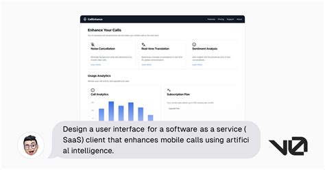 Design A User Interface For A Software As A Service Saas Client That
