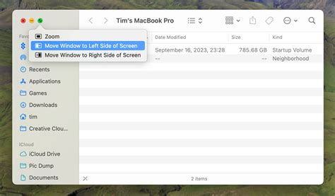 how to use split screen on a mac