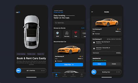 Do Mobile App Ui Ux Design Ui Mockup Wireframe Prototype Ios Android On