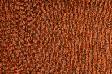 Premium Photo Orange And Black Melange Knitted Texture And Flat
