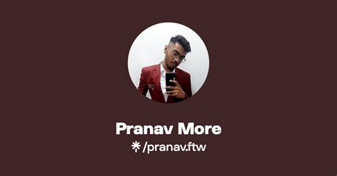 Pranav More Twitch Linktree