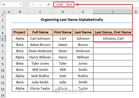 How To Organize Things Alphabetically In Excel 4 Methods