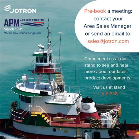 Jotron On Linkedin Jotron Asiapacificmaritime