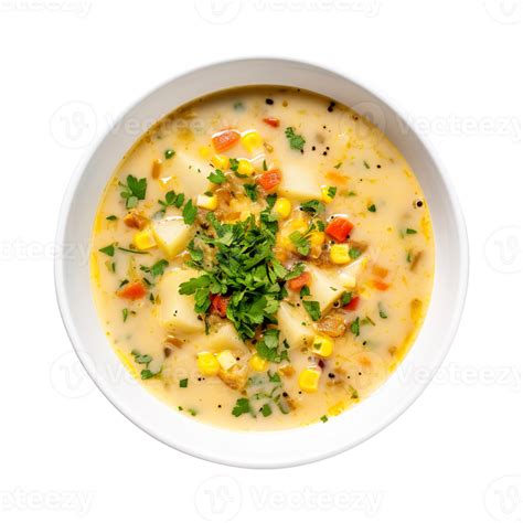 Delicious Creamy Vegan Sweet Corn Chowder Soup Created With