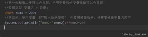 变量和数据类型 Csdn博客