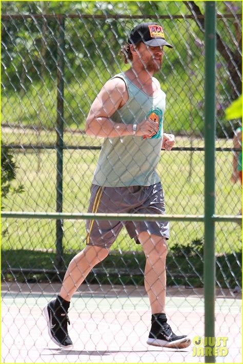 Matthew Mcconaughey Gets In An Outdoor Workout In Brazil Photo 3832505