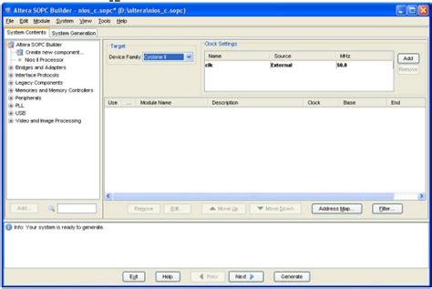Experiment 3 Basic Sopc Development Procedure Based On Quantusii And Nios Ii Linksprite