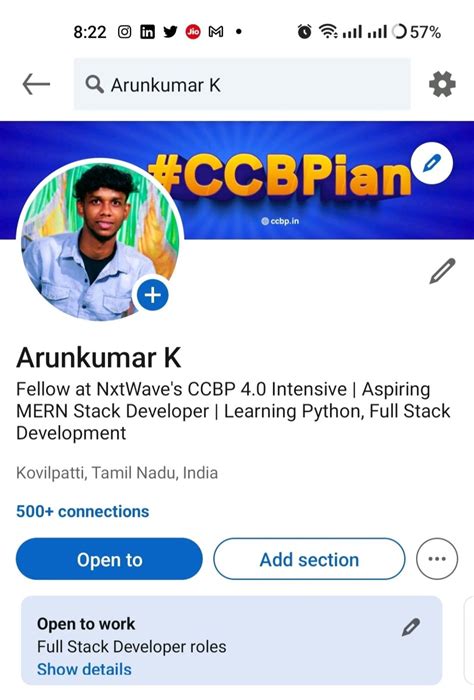 Arunkumar K On Linkedin Nxtwave Ccbp Ccbplearning Ccbpian Coding