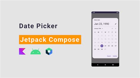Date Picker In Material 3 Jetpack Compose With Examples
