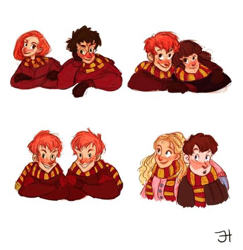 Рон уизли рисунок 79 фото