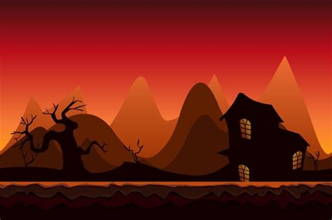 Premium Vector Vector Illustration Game Background