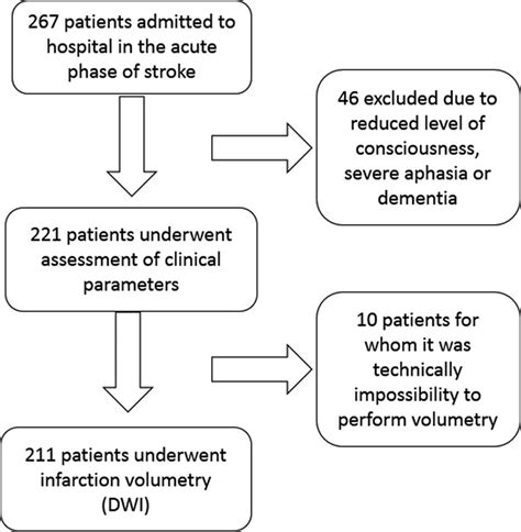 Flowchart Of Patients Assessed For Ischemic Stroke Download