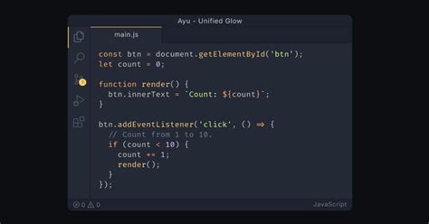 Unified Glow By Ikram Hussain Siyam Vs Code Themes