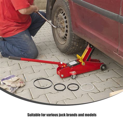 Ounona 1 Set Hydraulic Jack Seal Kit For Floor Jack Repair Tools