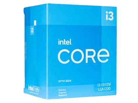 ซพย Intel Core i3 10105F แคช 6MB 3 70 GHz 4C8T ราคา จดสเปค