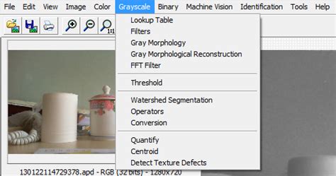 Ni视觉助手vision Assistant教程 第二章 菜单 第六节 灰度菜单 图像编程 Labview视觉 机器视觉 图像处理 工业相机