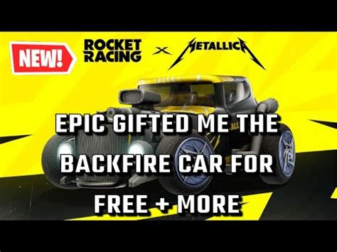 Fortnite | *NEW* Free i Got Gifted The New Backfire Car & i Finally Got My Junker’Brella 🛞💨🔥⚙️🌂☂ ...